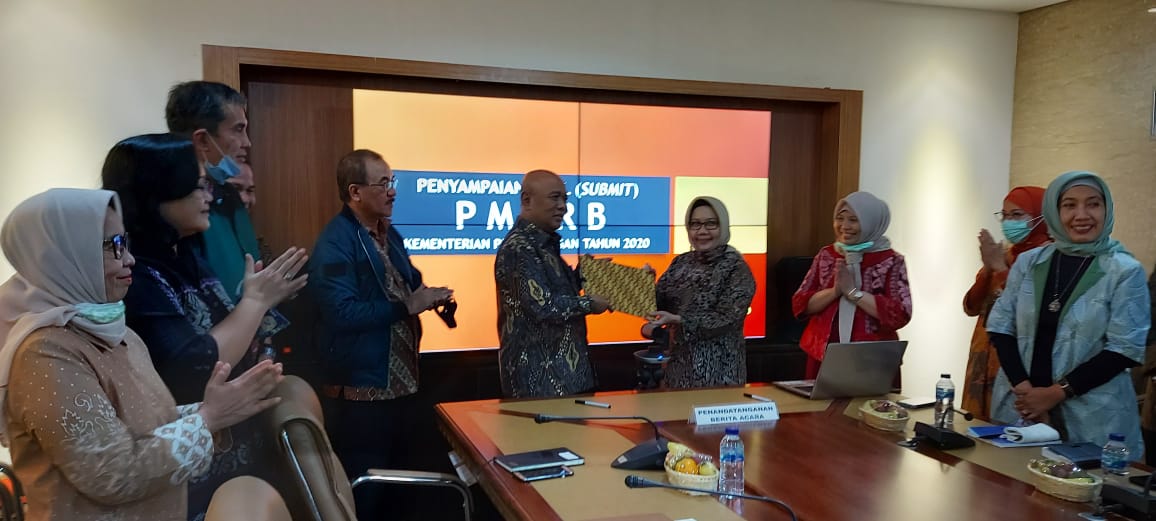 Penyampaian Hasil Penilaian Mandiri Pelaksanaan Reformasi Birokrasi (PMPRB) Kementerian ...