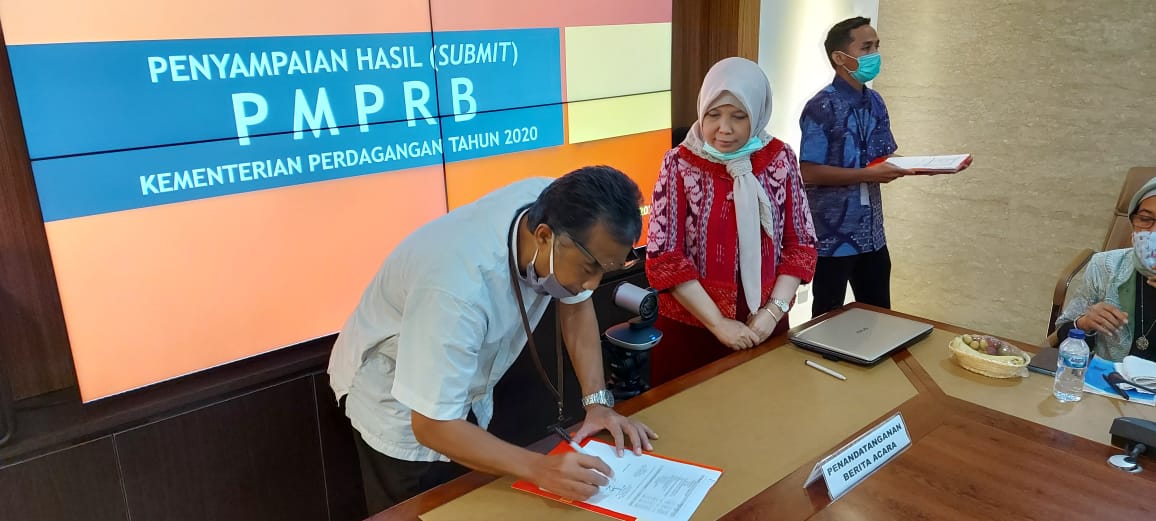 Penyampaian Hasil Penilaian Mandiri Pelaksanaan Reformasi Birokrasi (PMPRB) Kementerian ...